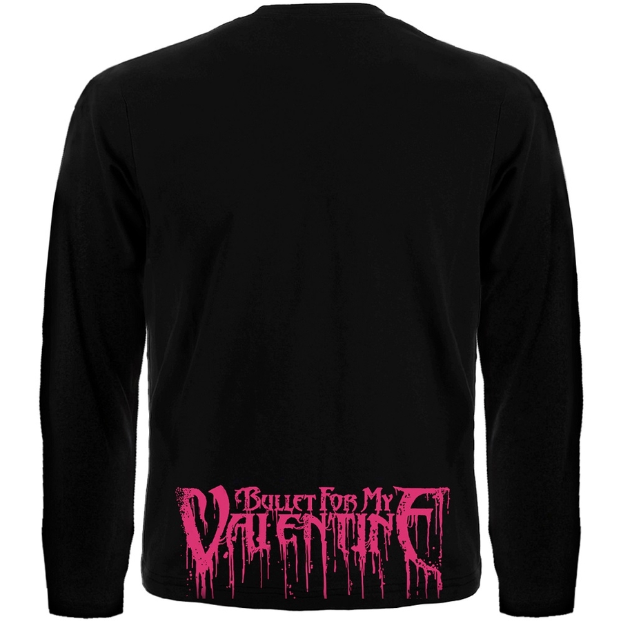 Футболка с длинным рукавом Bullet For My Valentine (skull and roses ...