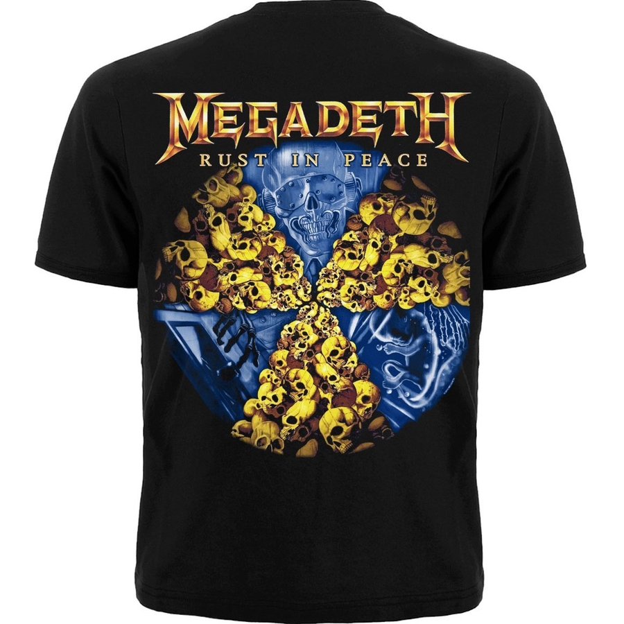 Футболка Megadeth "Rust In Peace" - купить мужские/женские Футболки с ...