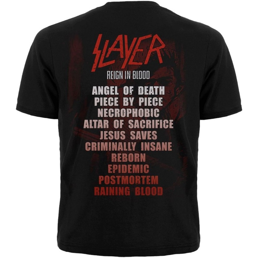 Футболка Slayer "Reign In Blood" - купить Футболку Slayer в Киеве, цены ...