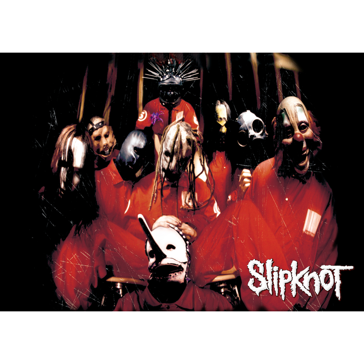 Плакат Slipknot (Slipknot - album cover) - купить плакат Slipknot в ...