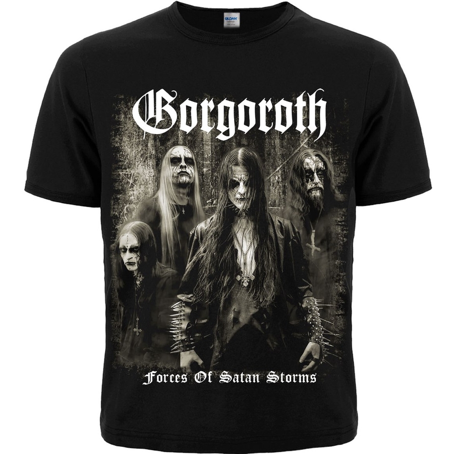 Футболка Gorgoroth "Forces of Satan Storms" - купить мужские/женские ...