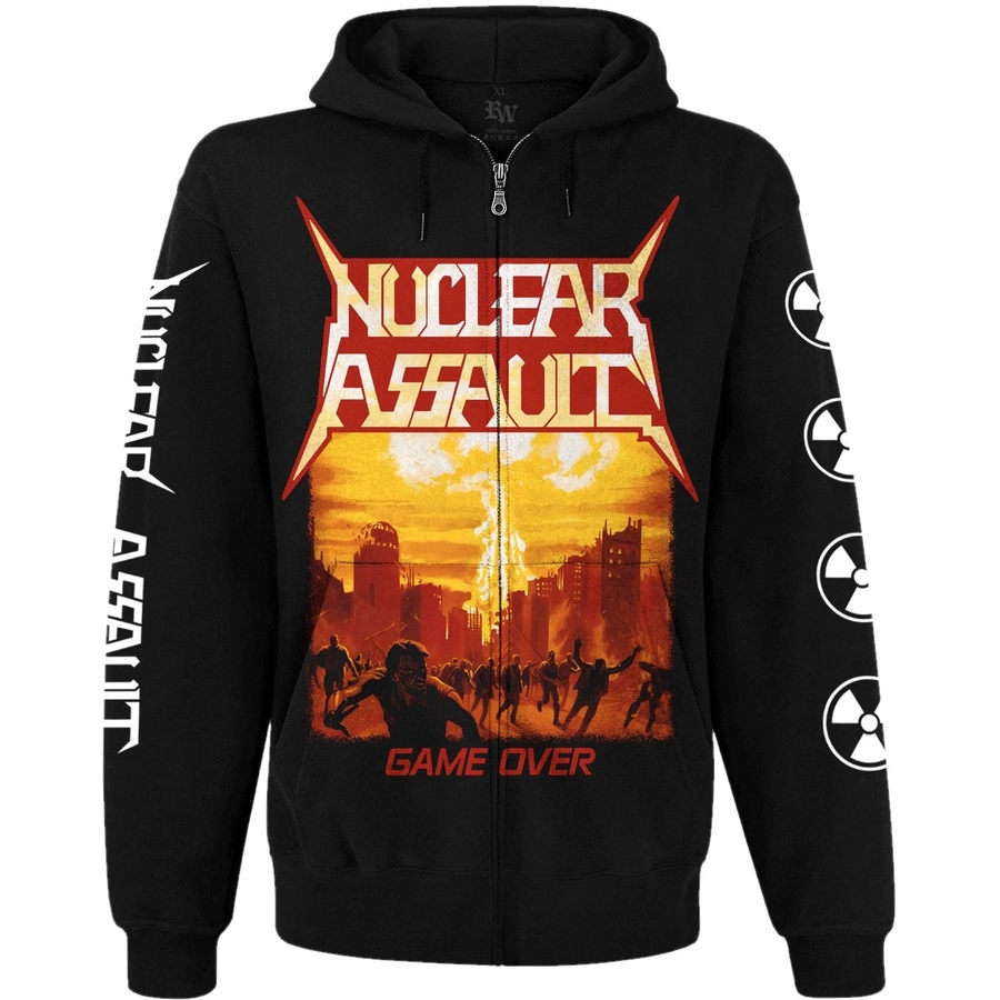 Худи Nuclear Assault "Game Over" на молнии - купить худи Nuclear ...