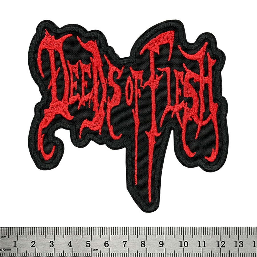 Нашивка Deeds of Flesh (logo) - купить нашивку Deeds of Flesh в Киеве ...