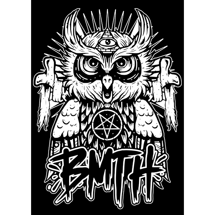 Плакат Bring Me The Horizon (Owl) - купить Плакат Bring Me The Horizon ...