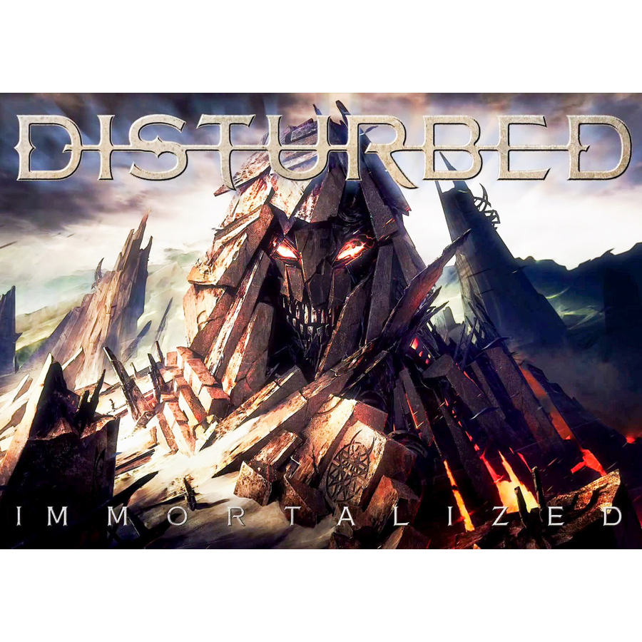 Плакат Disturbed (Immortalized) - купить Плакат Disturbed в Киеве, цены ...