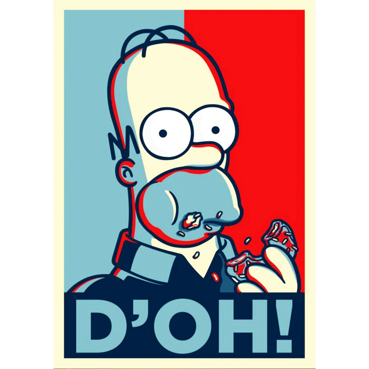 Плакат The Simpsons (Homer, Doh) - купить Плакат The Simpsons в Киеве ...