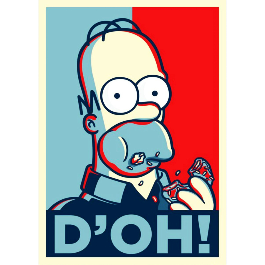 Плакат The Simpsons (Homer, Doh) - купить Плакат The Simpsons в Киеве ...