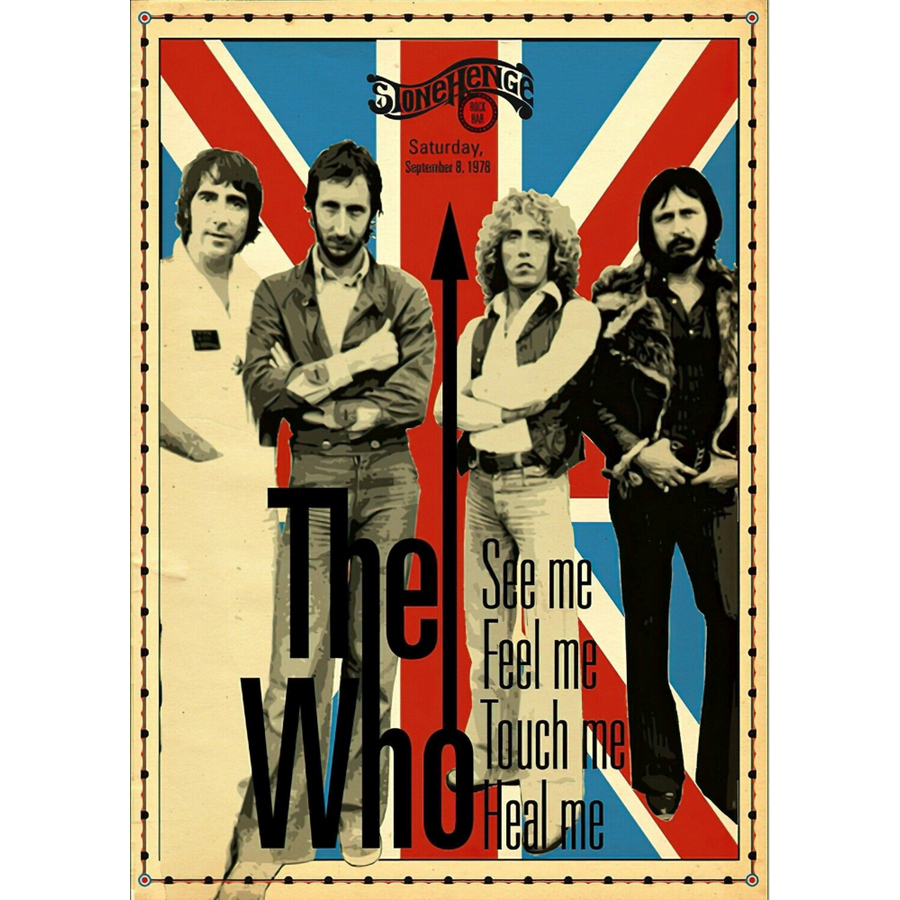 Плакат The Who (band) - купить Плакат The Who в Киеве, цены в Украине ...