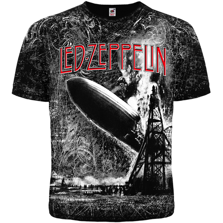 Футболка Led Zeppelin I (дирижабль) - купить мужские/женские Футболки с ...