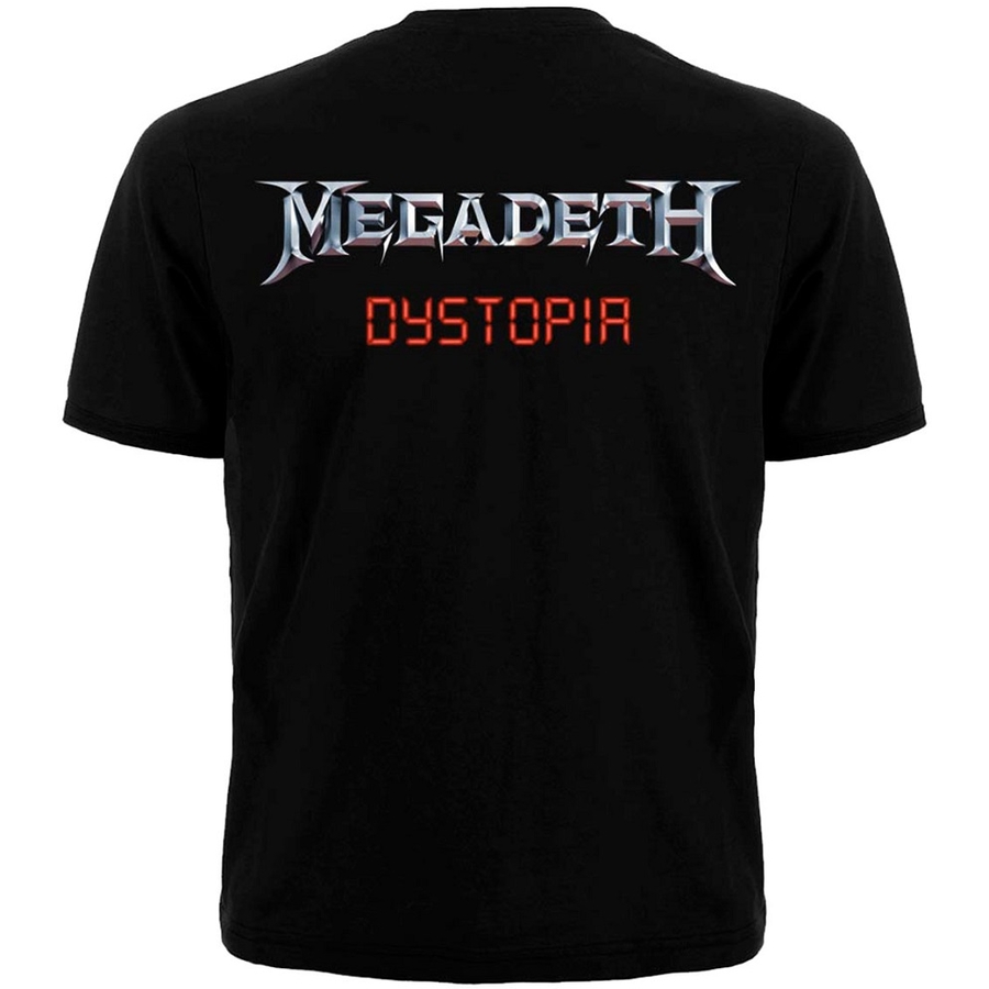 Футболка Megadeth Dystopia - купить мужские/женские Футболки с группой ...
